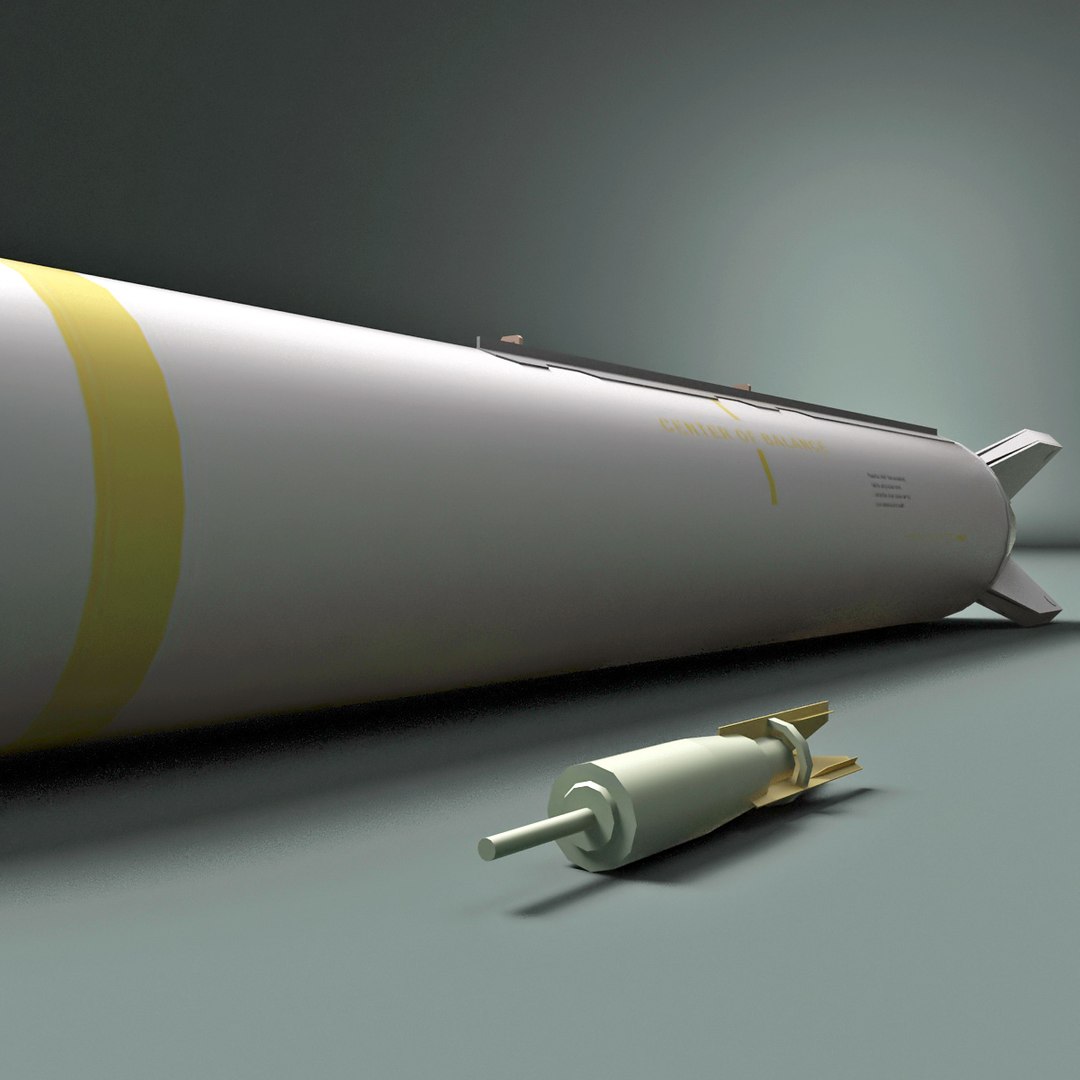 aircraft bomb mk-20 rockeye 3d model
