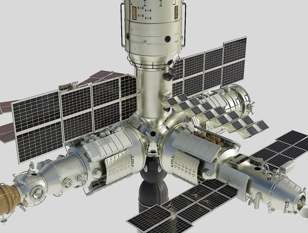 modelo 3d estación espacial mir - TurboSquid 1368605