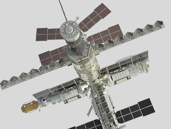 3D model mir space station - TurboSquid 1368605