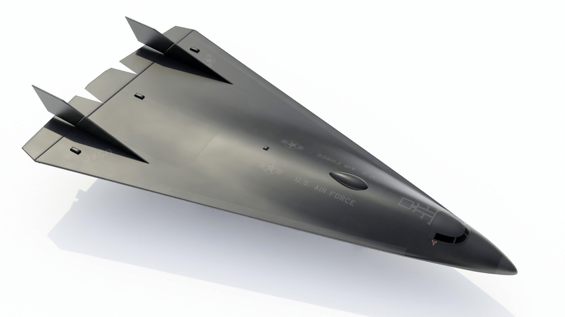 Sr-91 Aurora Spy 3d Model