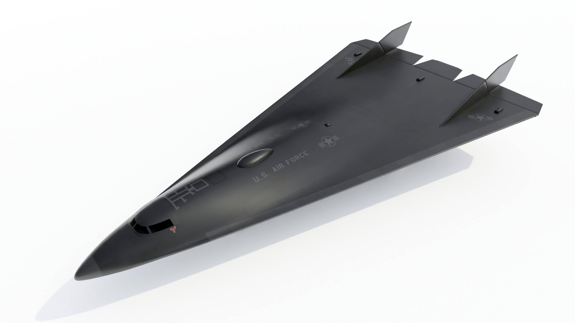 Sr-91 Aurora Spy 3d Model