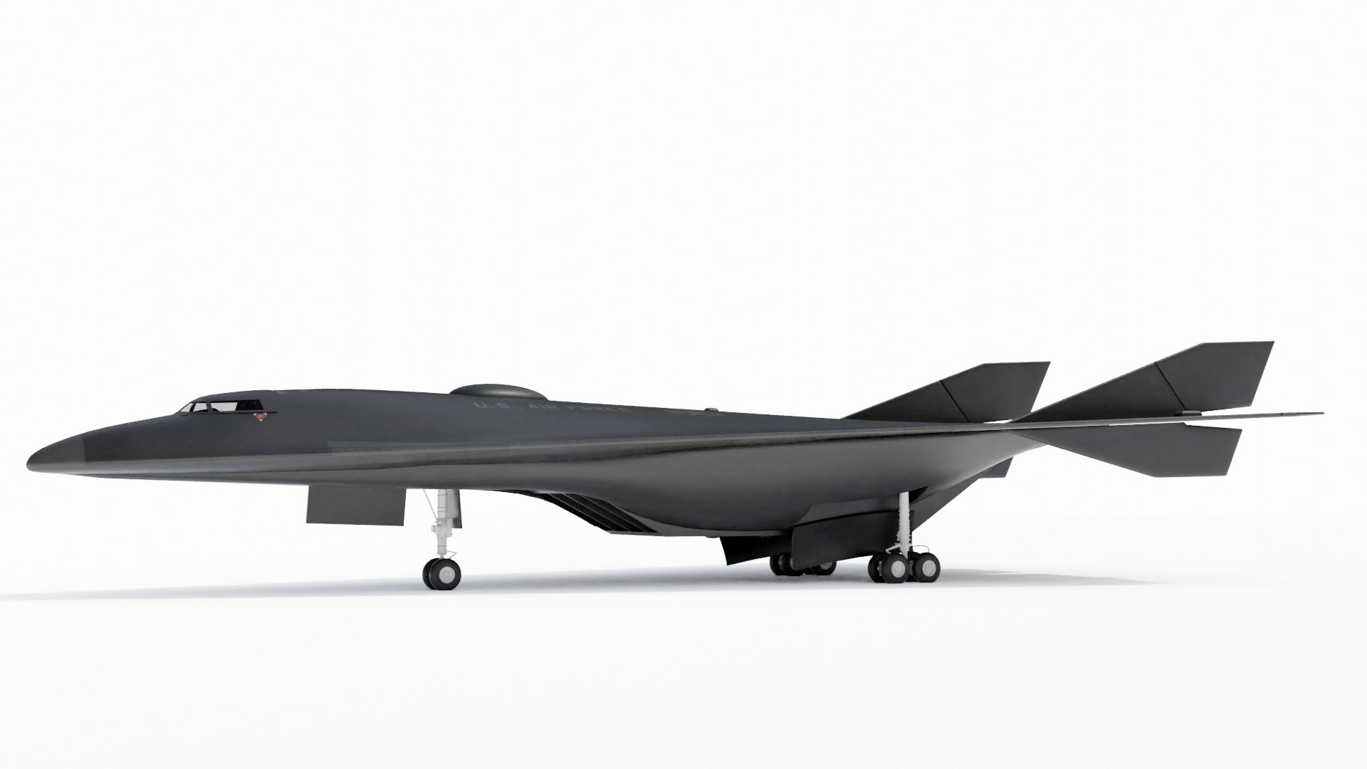 Sr-91 Aurora Spy 3d Model