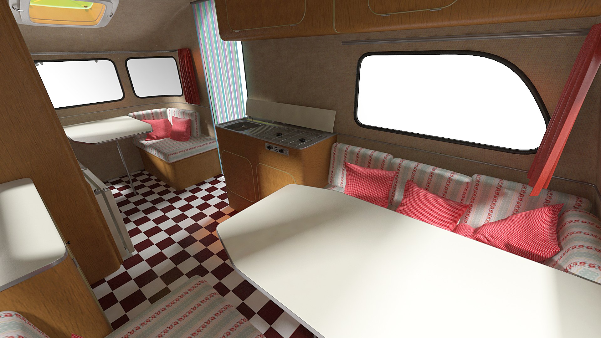 3D vintage caravan constructam comet - TurboSquid 1492786