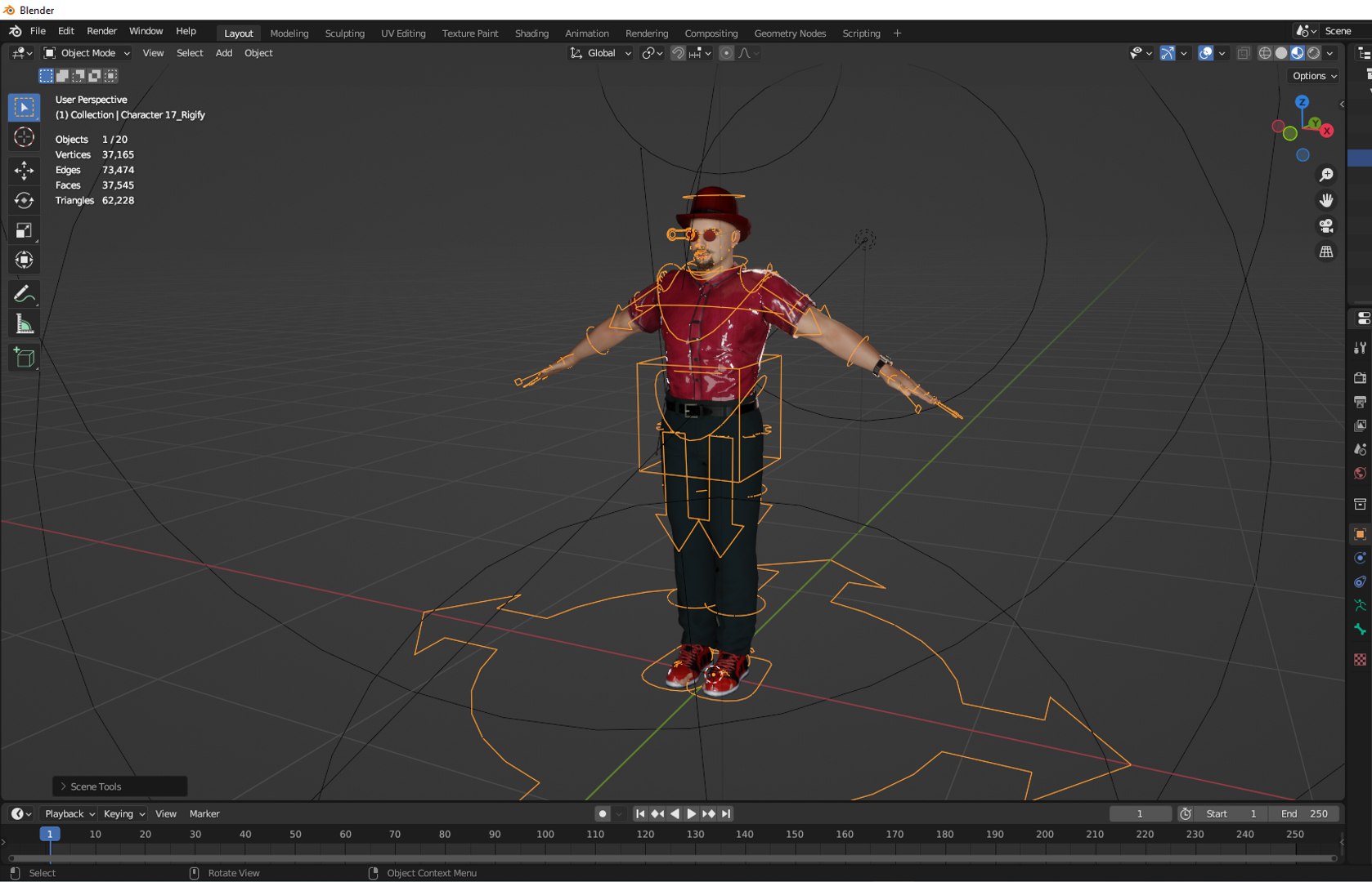 Realistic Man Rigged 3D Model 3D model - TurboSquid 2098948