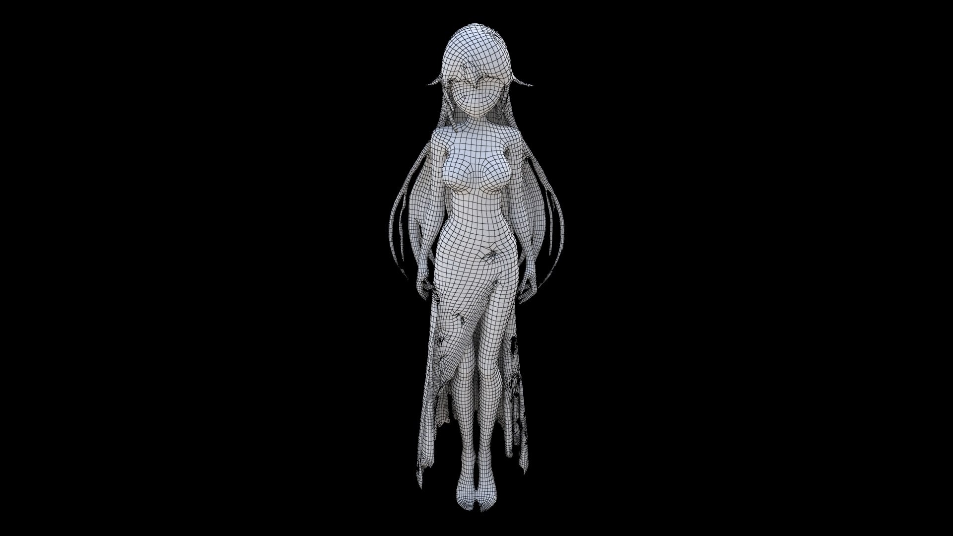 Elven Beauty 3D Model - TurboSquid 2336617