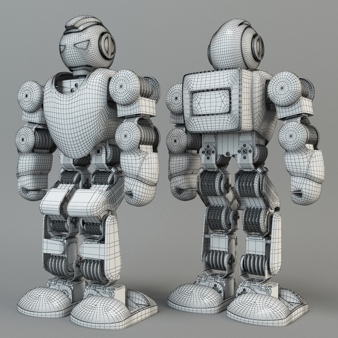 Toy Robot 3D Model - TurboSquid 1521571