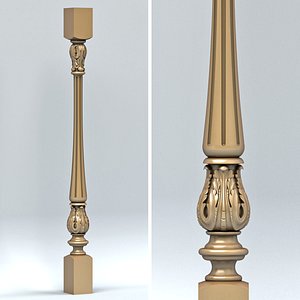 Balustrade 3D Models for Download | TurboSquid