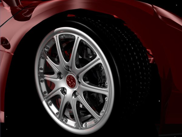 wheel brake rim 3d model