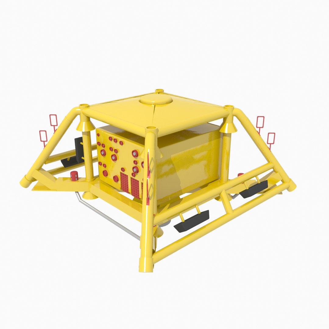 Subsea Tree 3D Model - TurboSquid 1346992