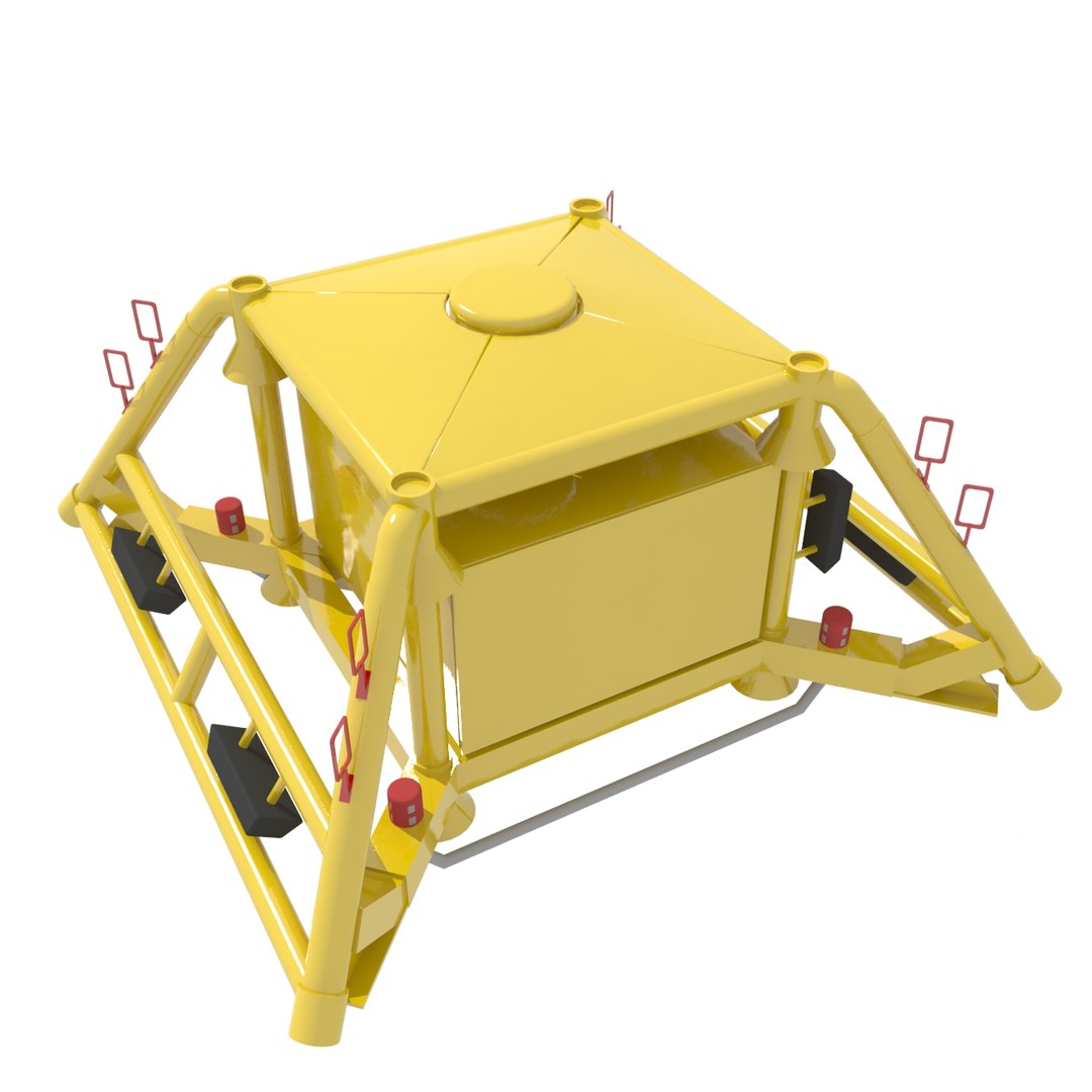 Subsea Tree 3D Model - TurboSquid 1346992