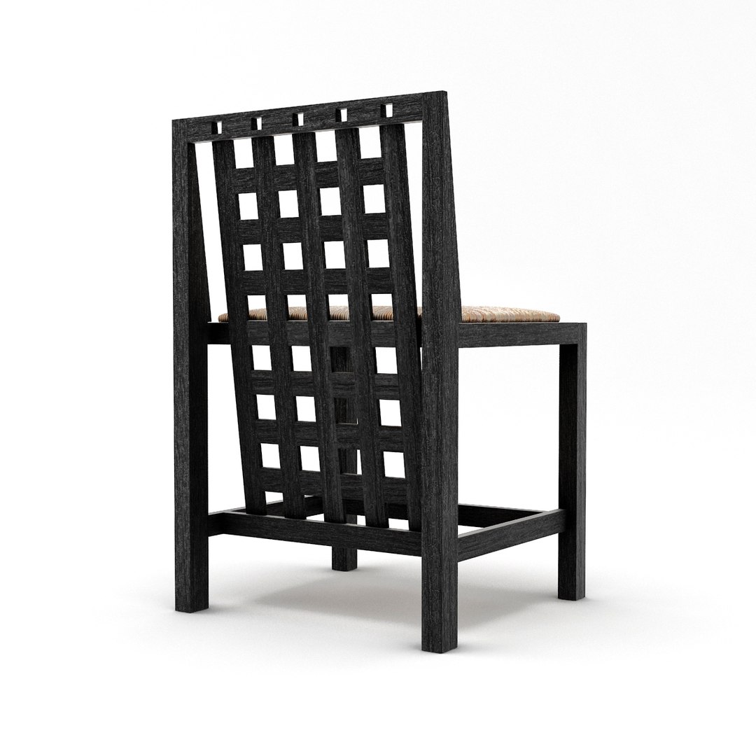 Charles Rennie 3d Model