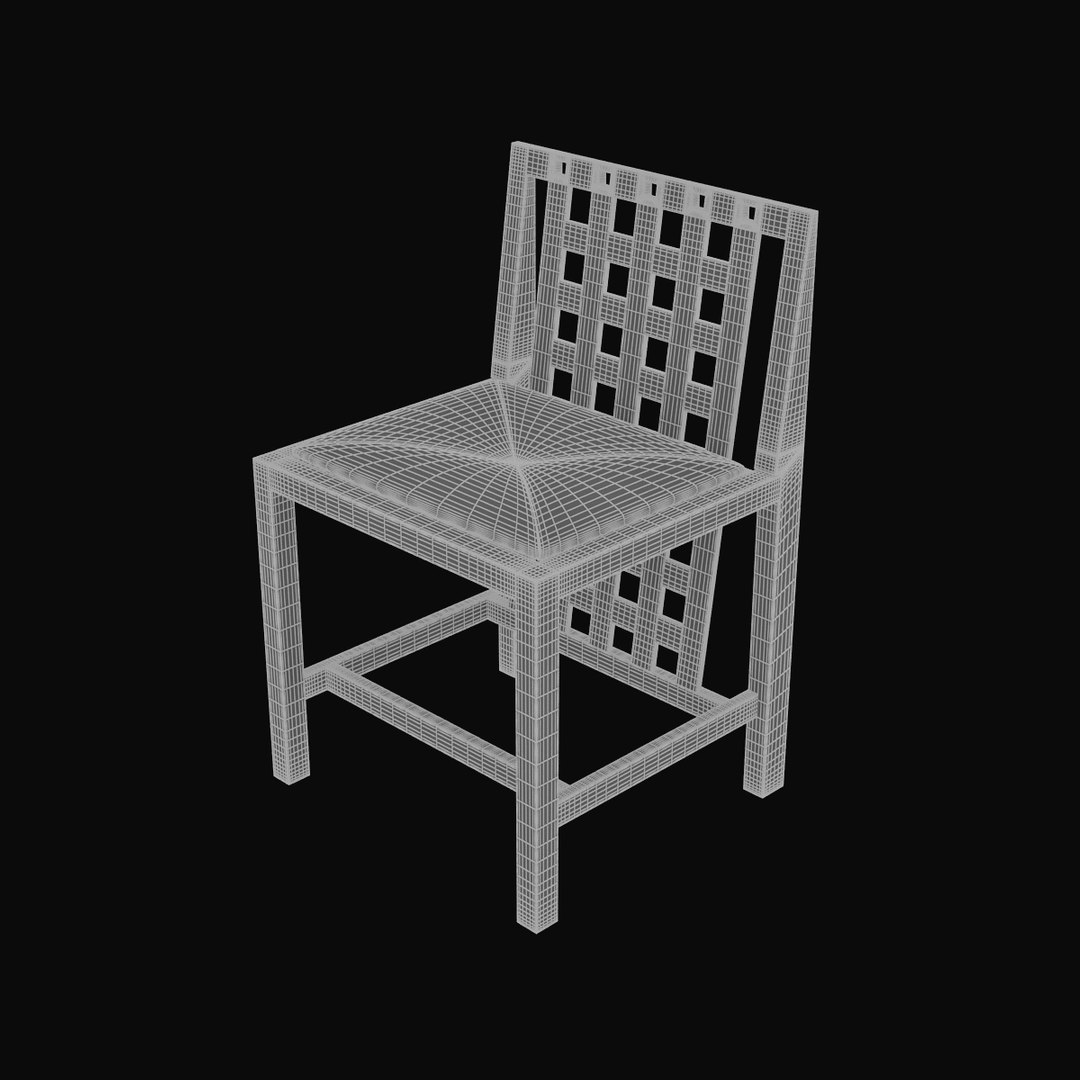 Charles Rennie 3d Model