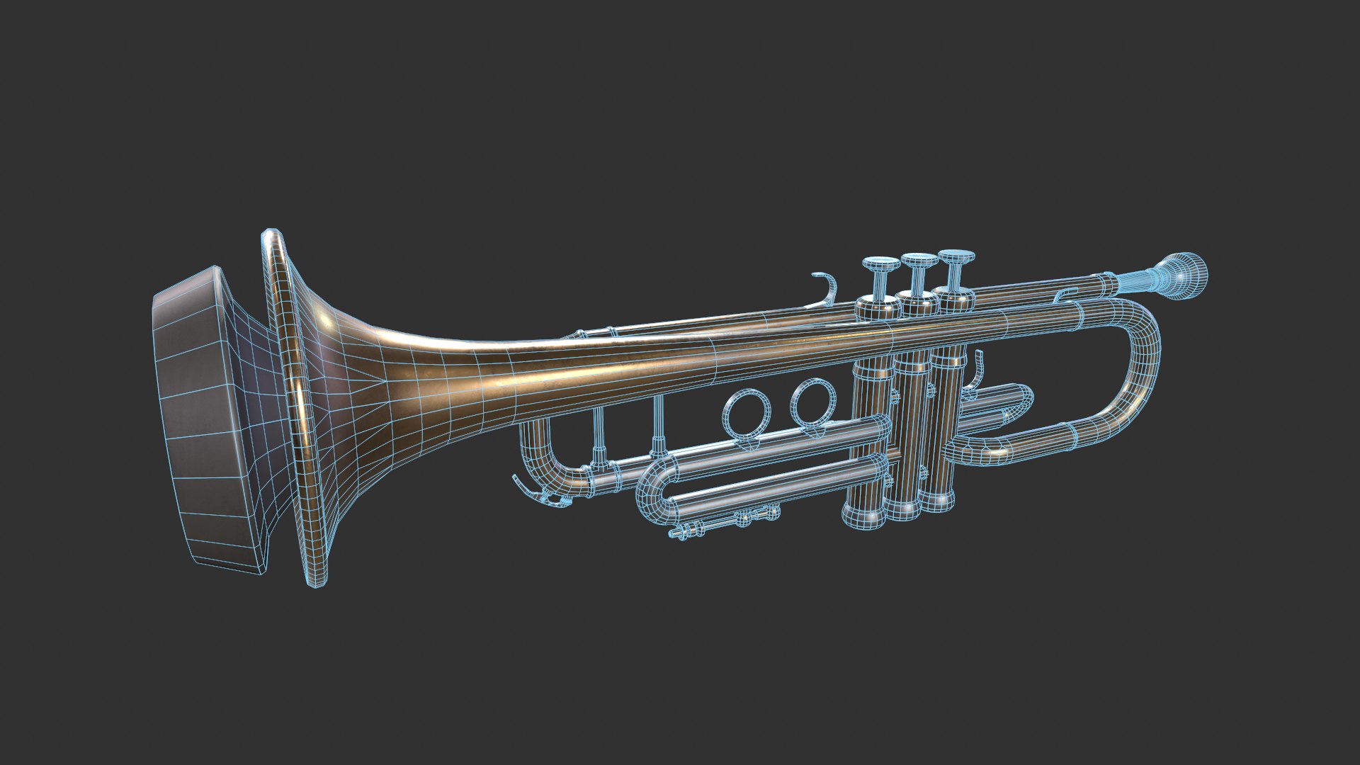 Trumpet Model - TurboSquid 1996813