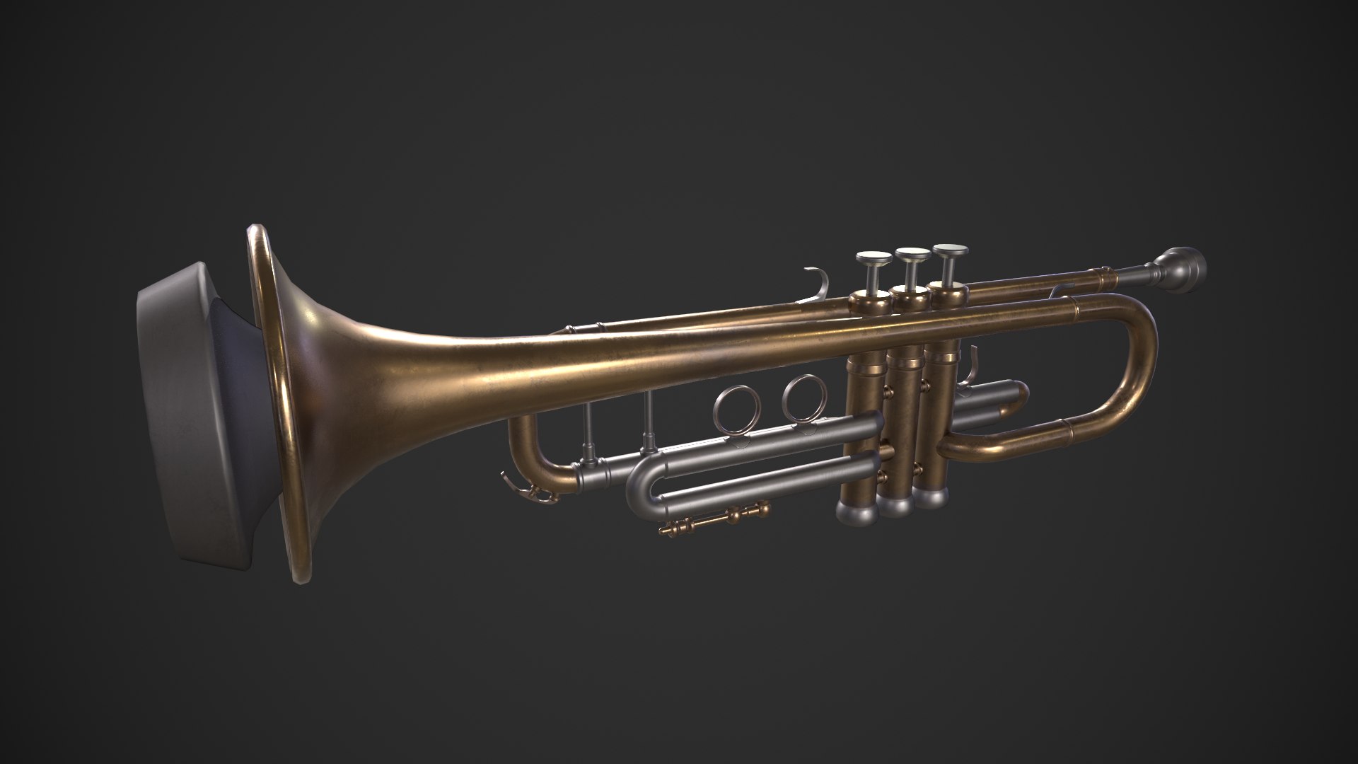 Trumpet Model - TurboSquid 1996813