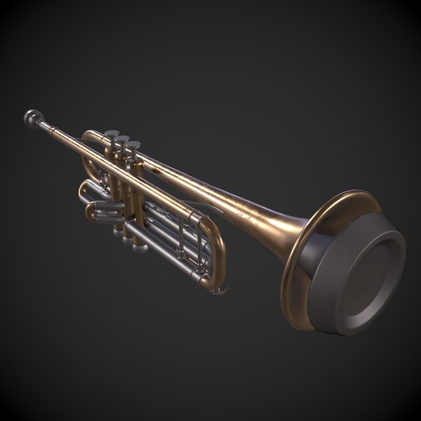 Trumpet model - TurboSquid 1996813