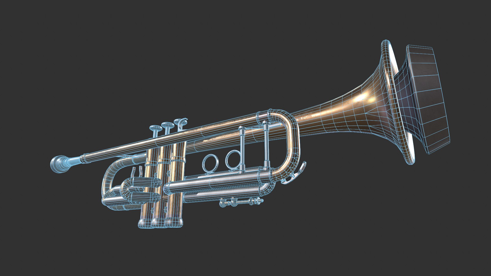 Trumpet Model - TurboSquid 1996813