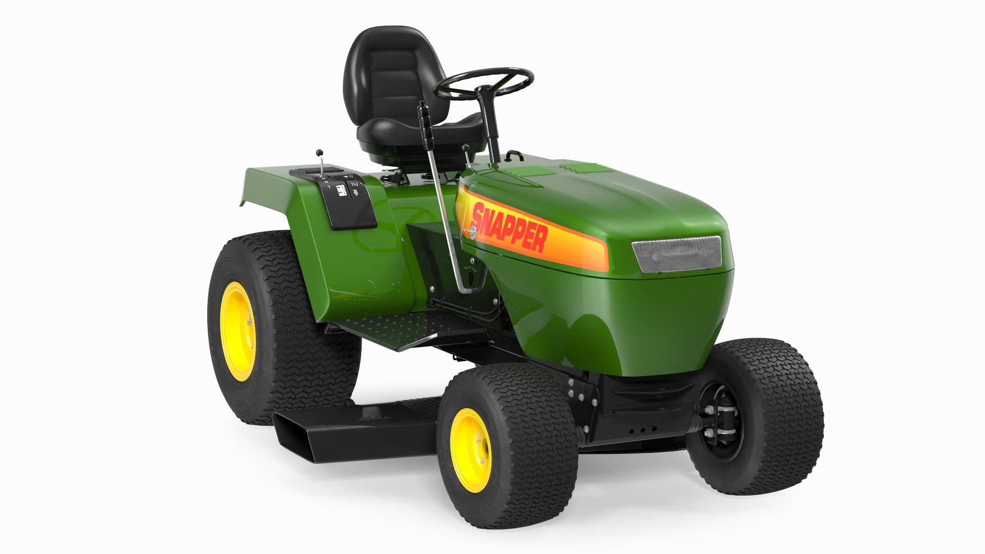 Snapper Lawn Tractor Rigged for Cinema 4D 3D model - TurboSquid 2160944