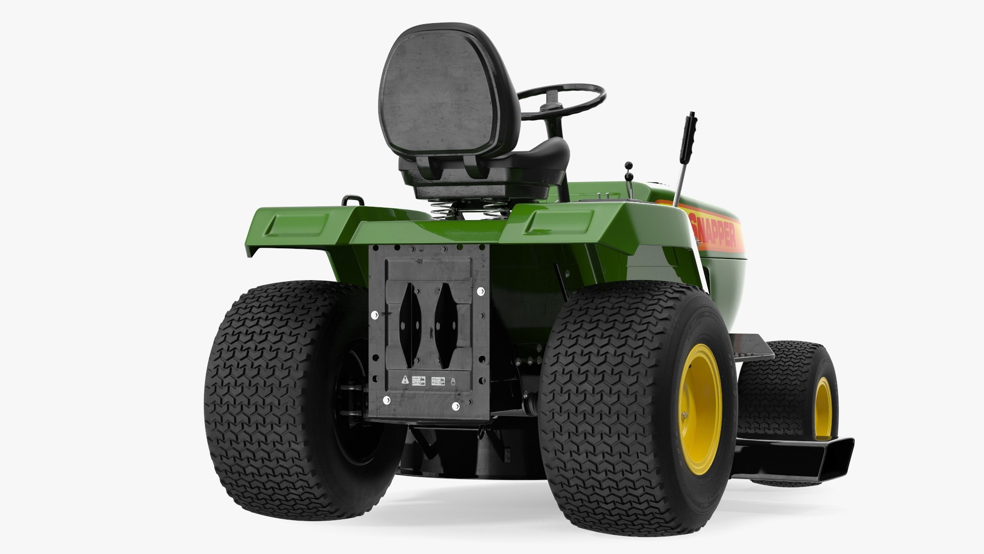 Snapper Lawn Tractor Rigged for Cinema 4D 3D model - TurboSquid 2160944