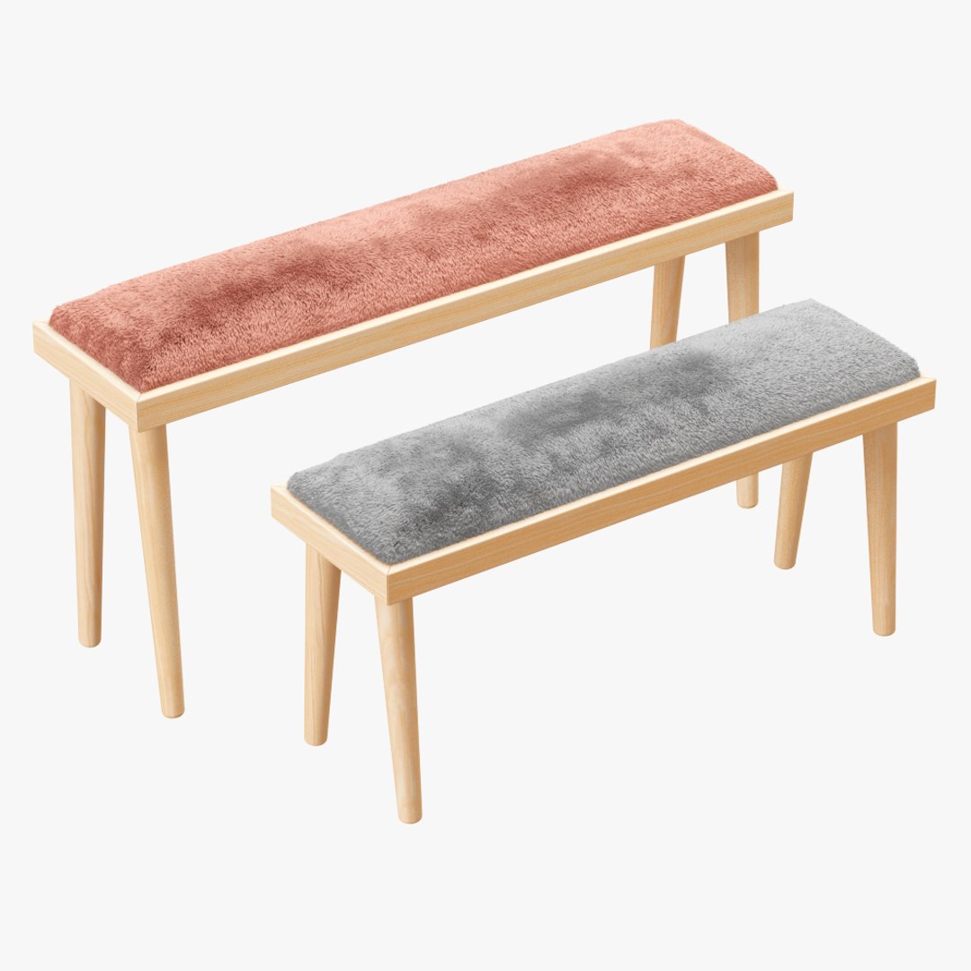 3D wool sheepskin solid wood model - TurboSquid 1256617