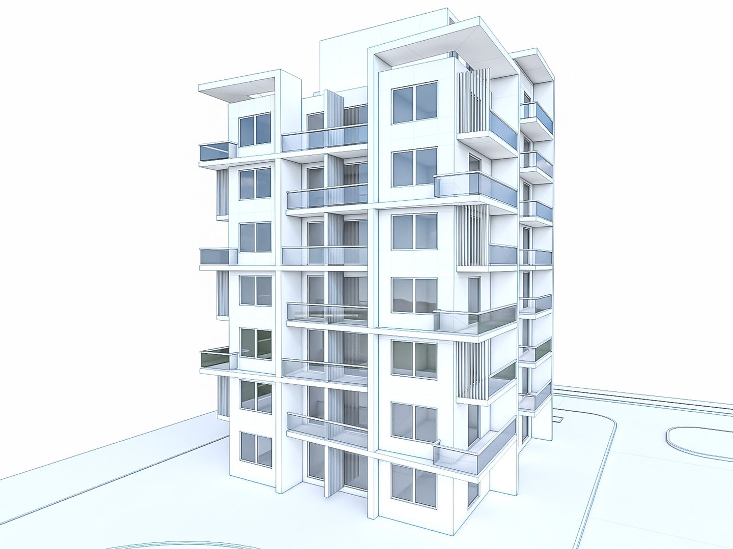 3D Condominium 01 - TurboSquid 1751145