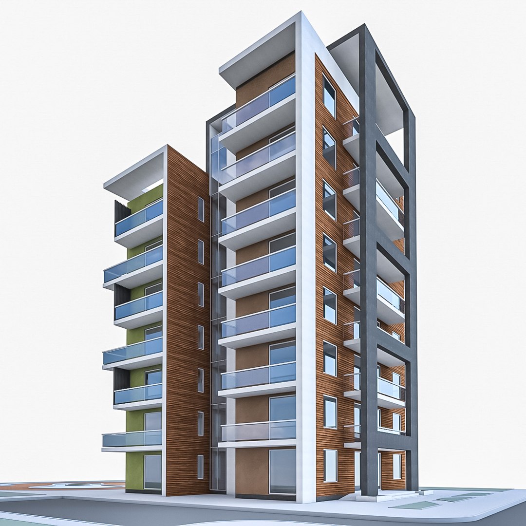 3D Condominium 01 - TurboSquid 1751145