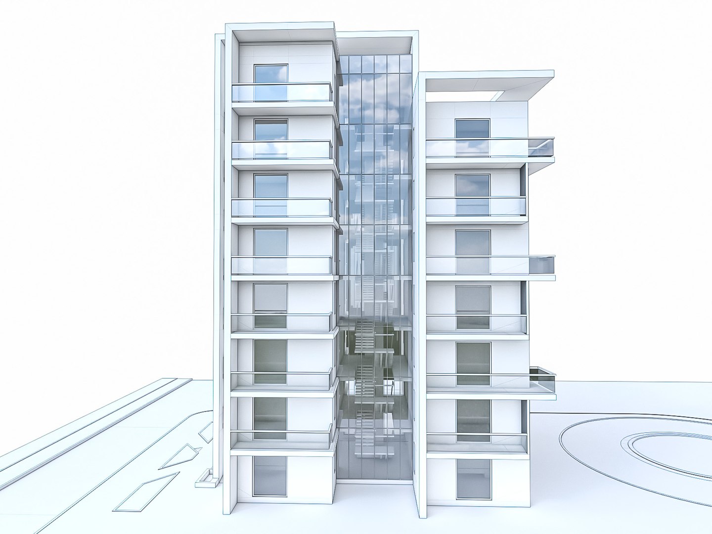 3D Condominium 01 - TurboSquid 1751145