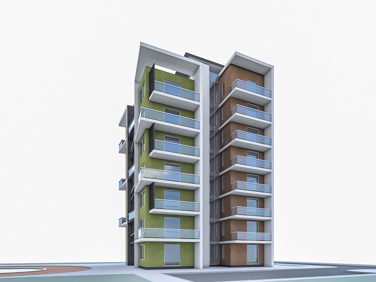 3D Condominium 01 - TurboSquid 1751145