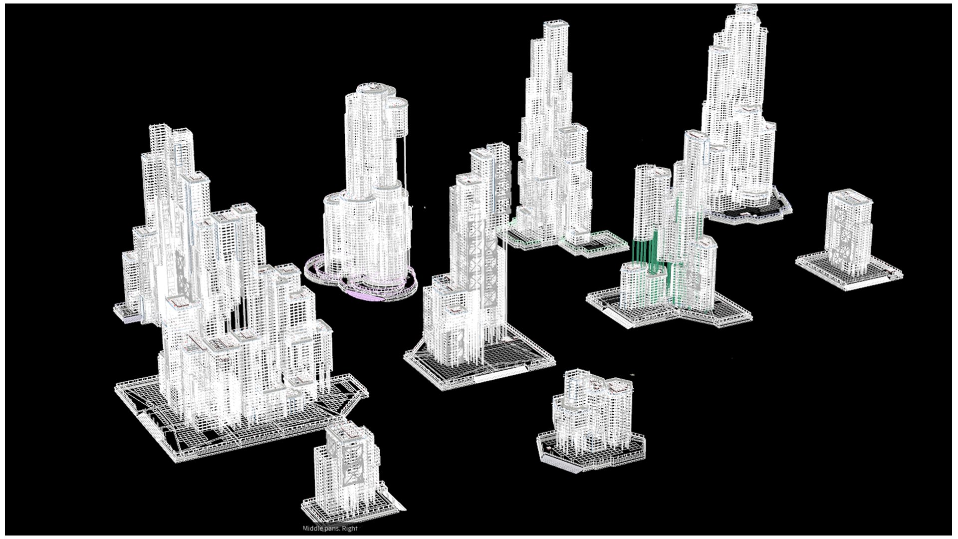 MODERN BUILDING AND SKYSCRAPER PACK KITBASH CITY WORLD KIT 3D model 3D ...