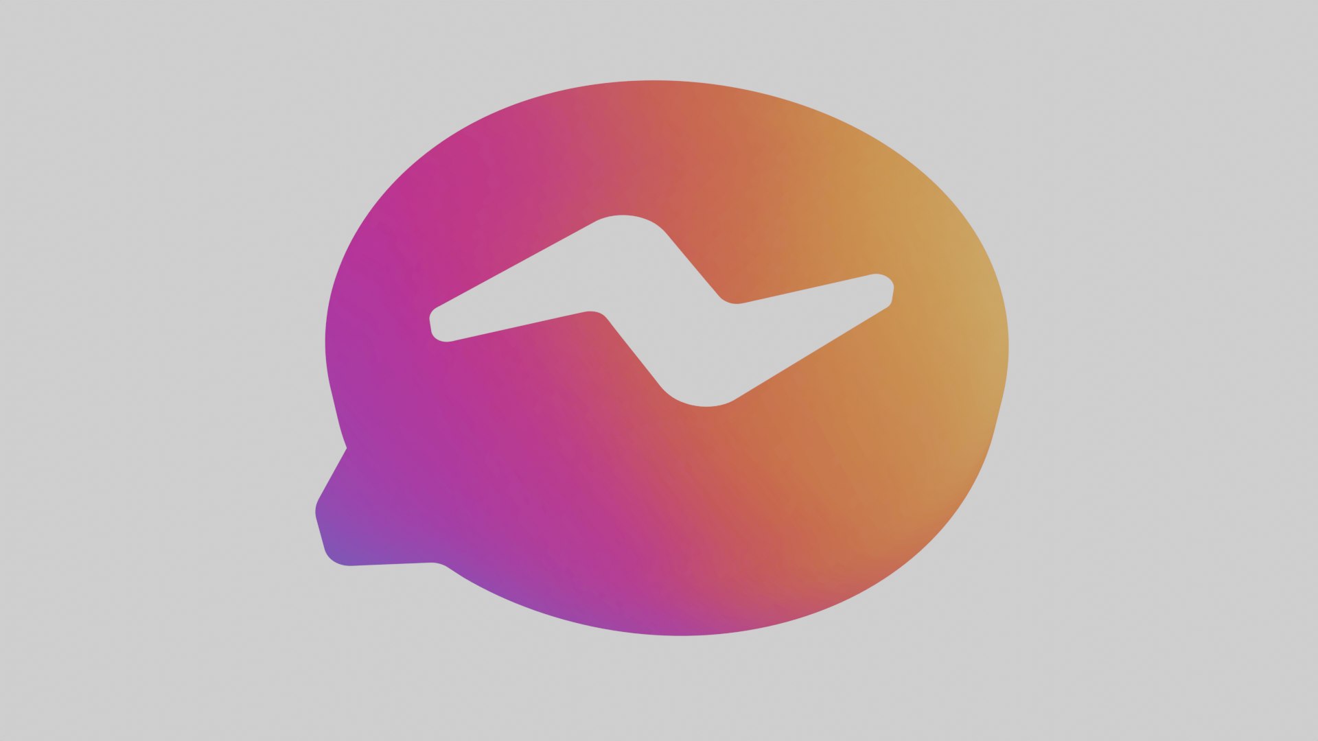 3D Meta Socials logo - TurboSquid 2132057