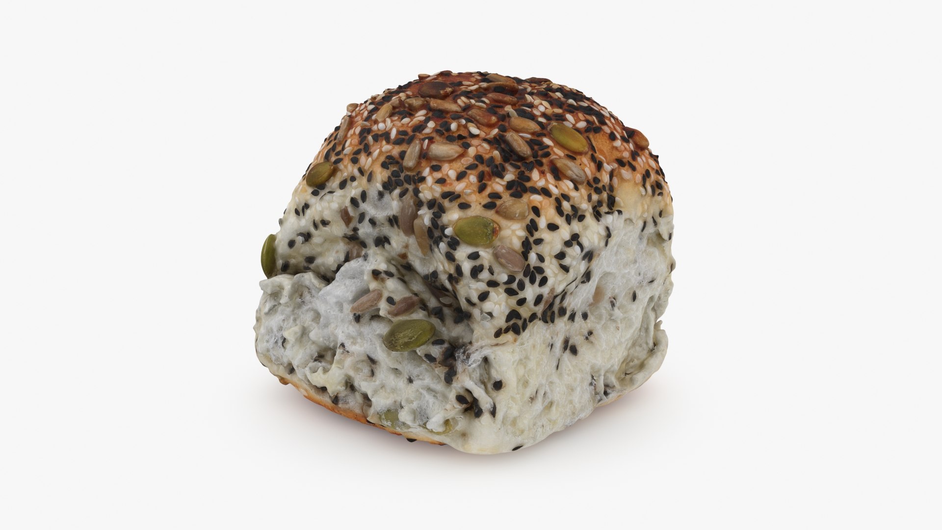 Seeded Soft Dinner Roll Model - TurboSquid 2198944