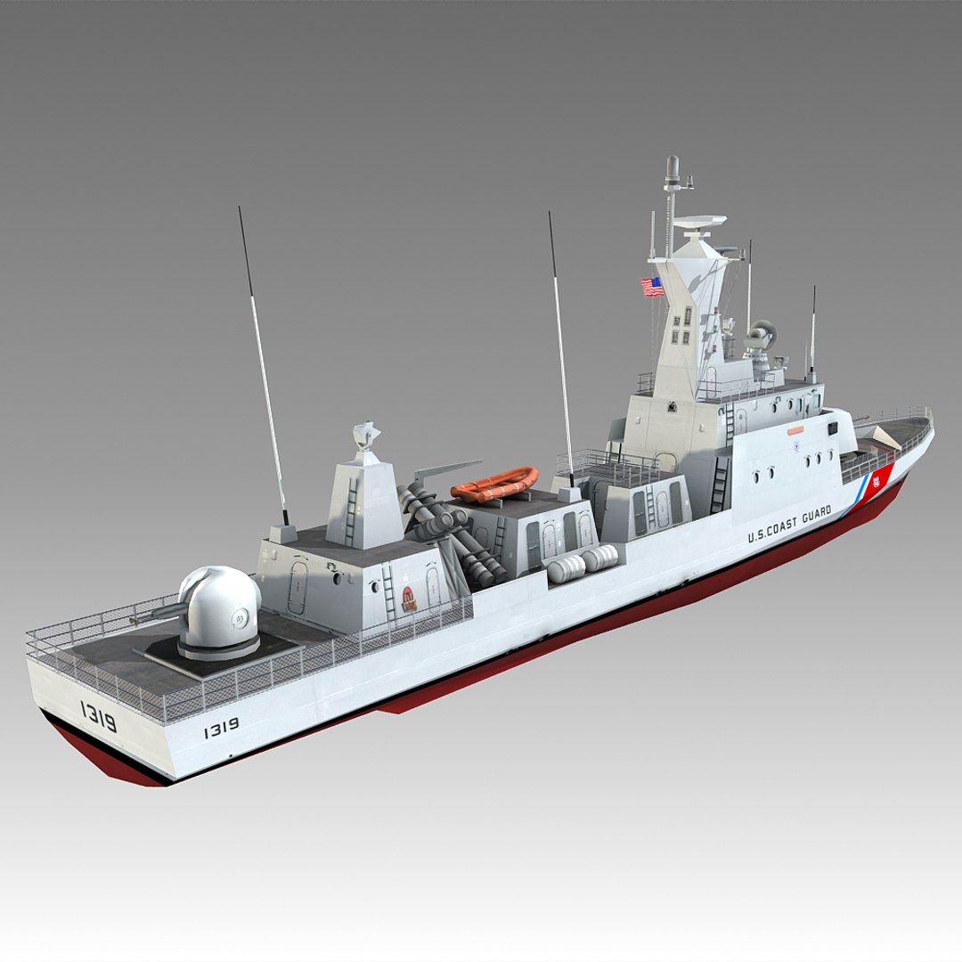 Obj Coast Guard Patrol Boat