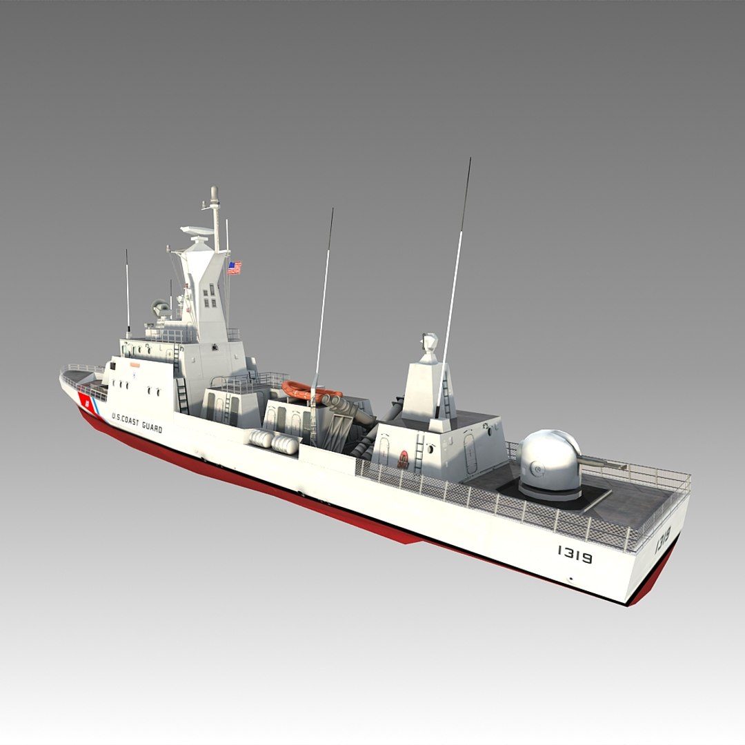 Obj Coast Guard Patrol Boat