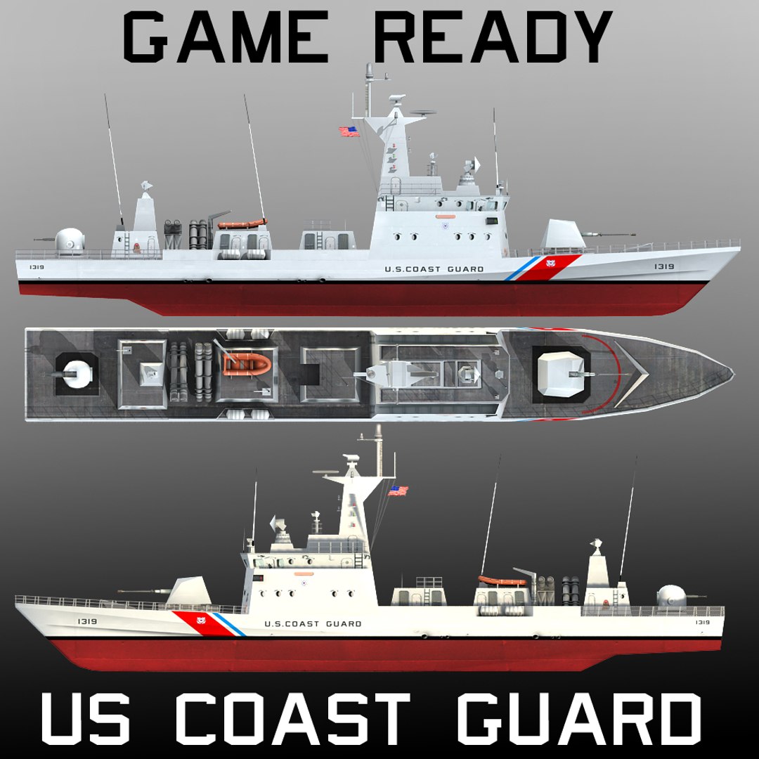 Obj Coast Guard Patrol Boat