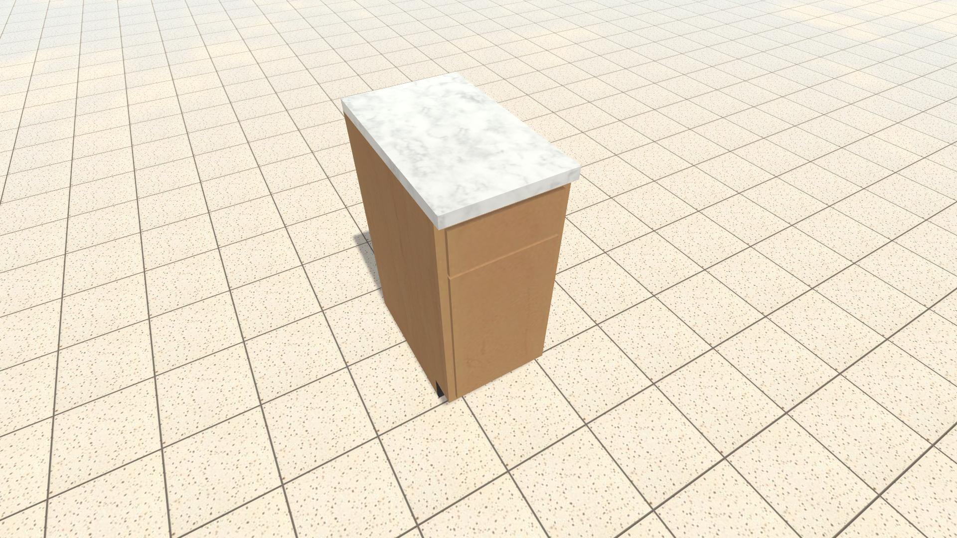 3D B15 Base Cabinet Model - TurboSquid 1753597