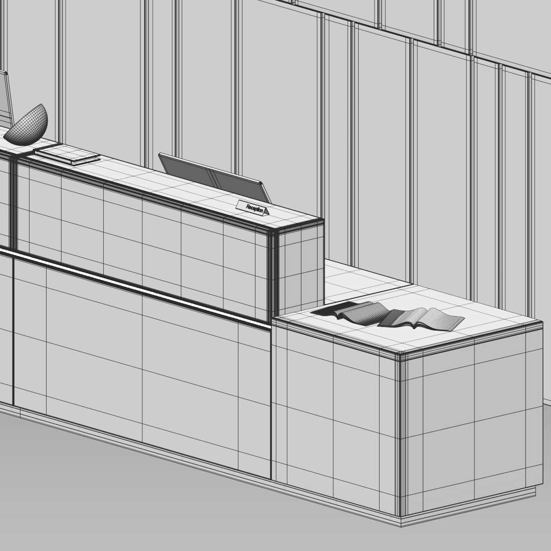 Modular Reception Z1 Model - TurboSquid 2362731