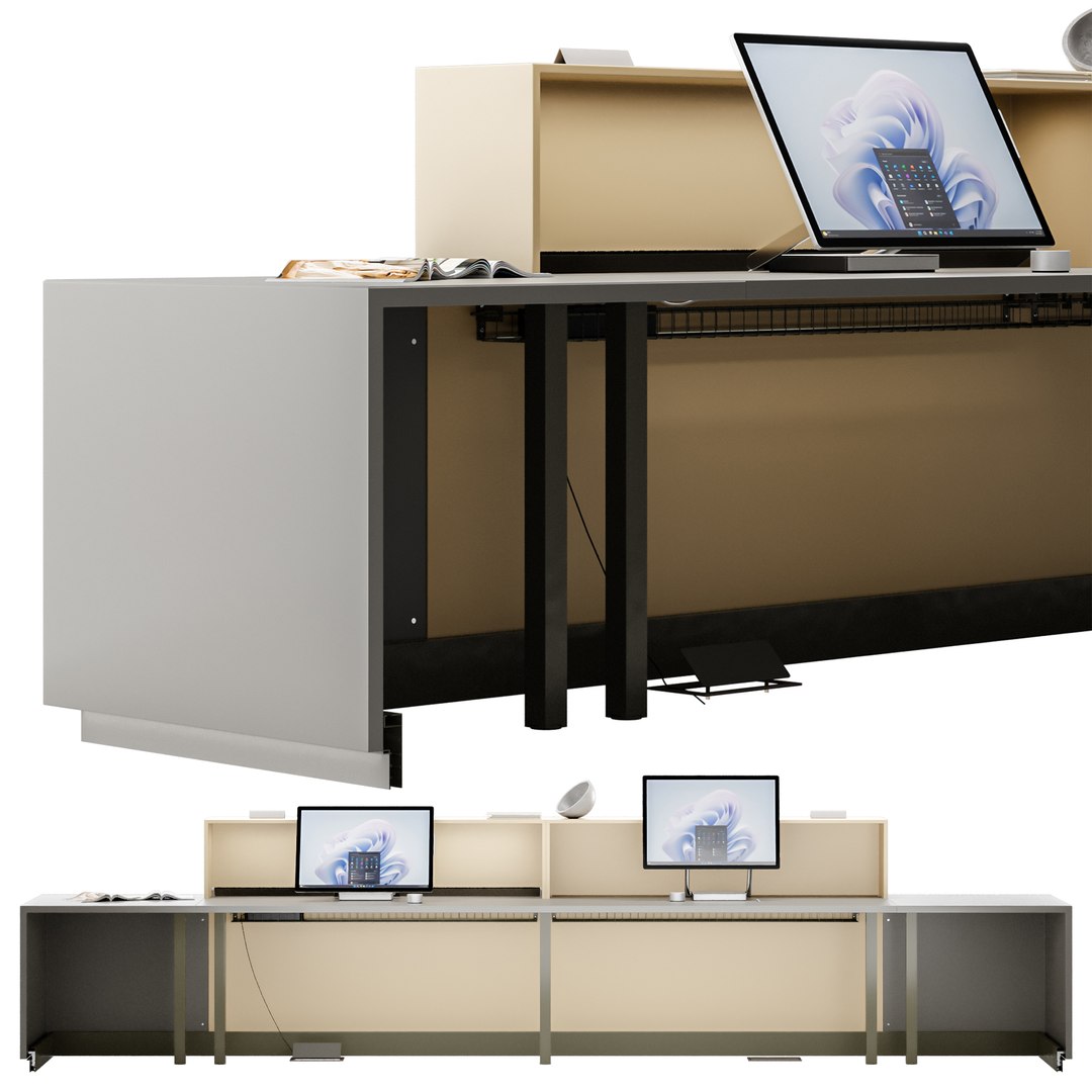 Modular Reception Z1 Model - TurboSquid 2362731