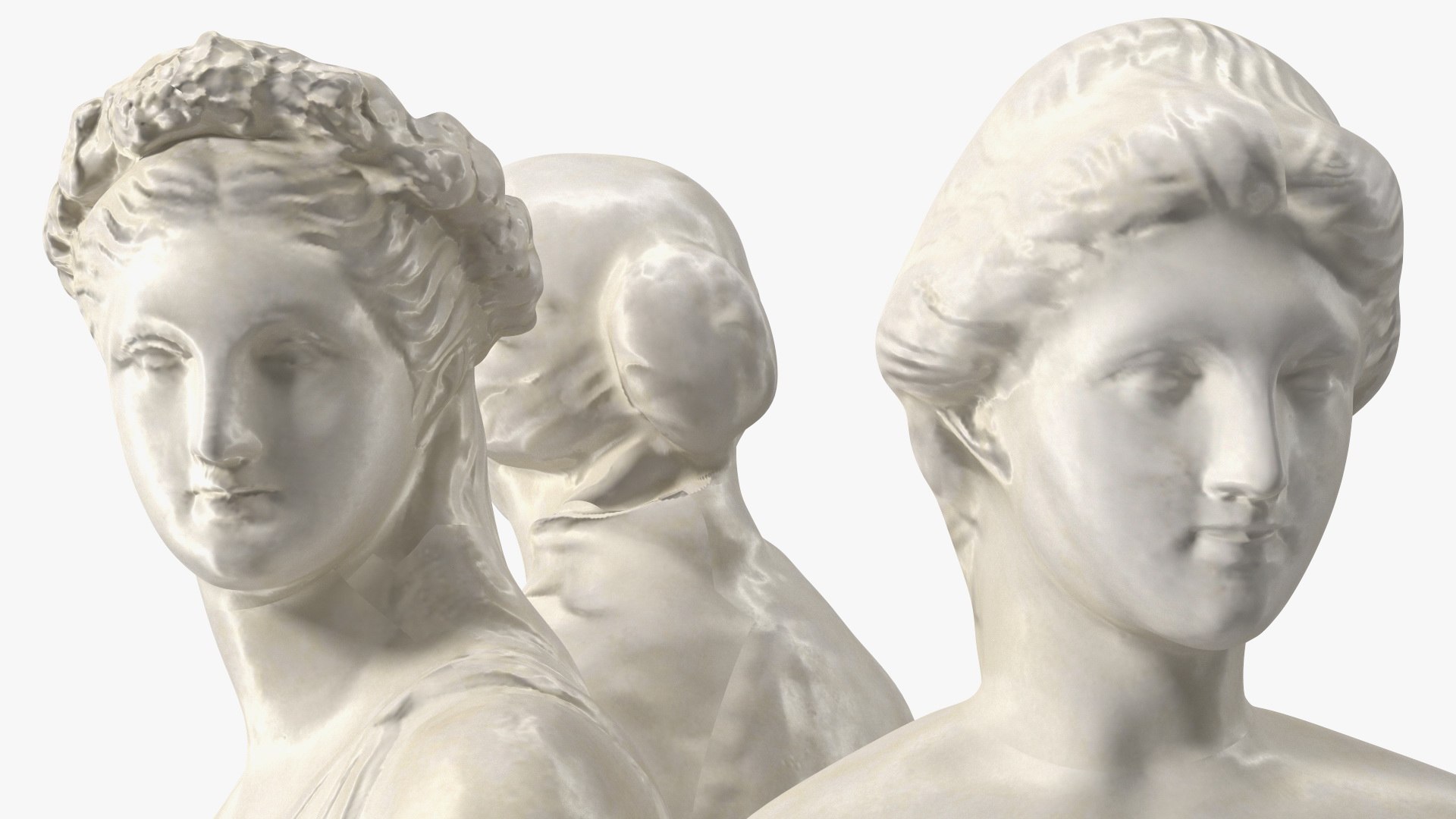 3D Nymphs Sculptures Collection 2 - TurboSquid 2061821