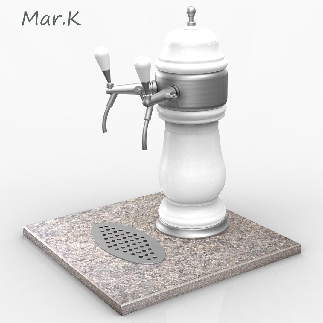 3d Model Old Beer Tower