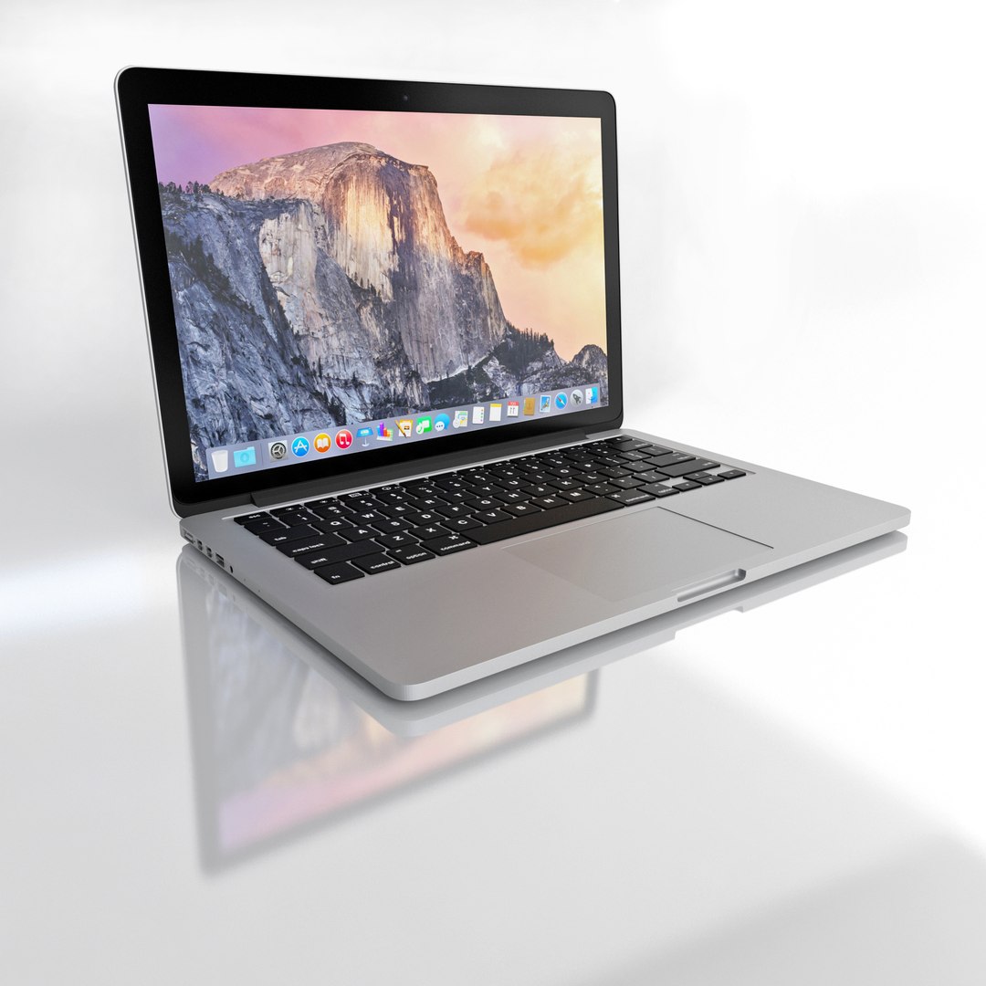 3d Model New Macbook Pro Retina