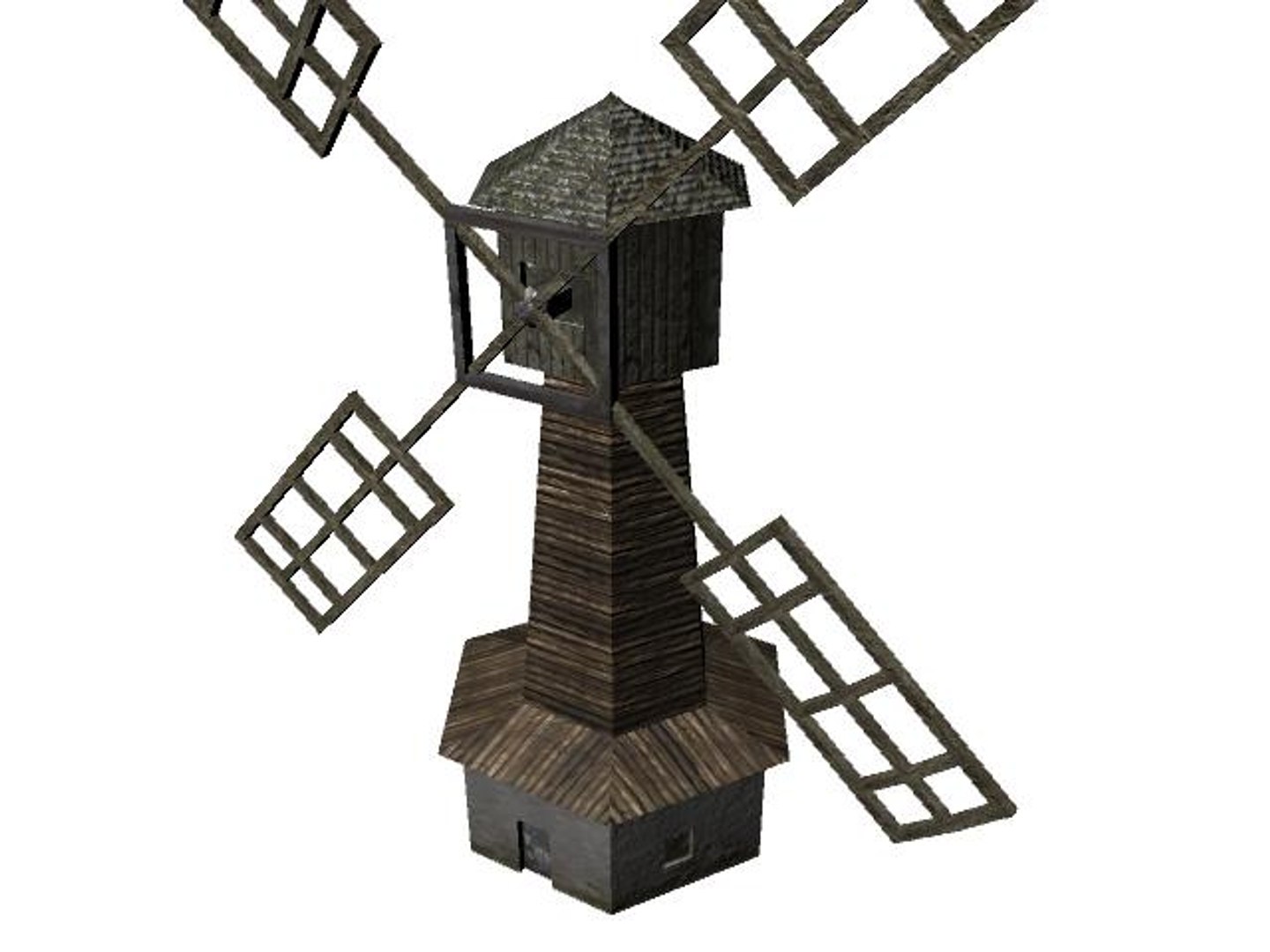 3d Model Simple Windmill