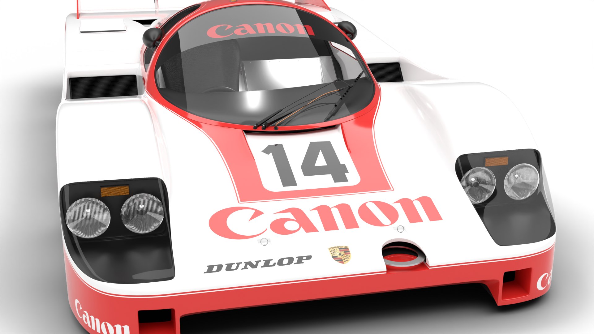 Porsche 956 Group C 1982 Canon Racing 3d Model Model - TurboSquid 2346821