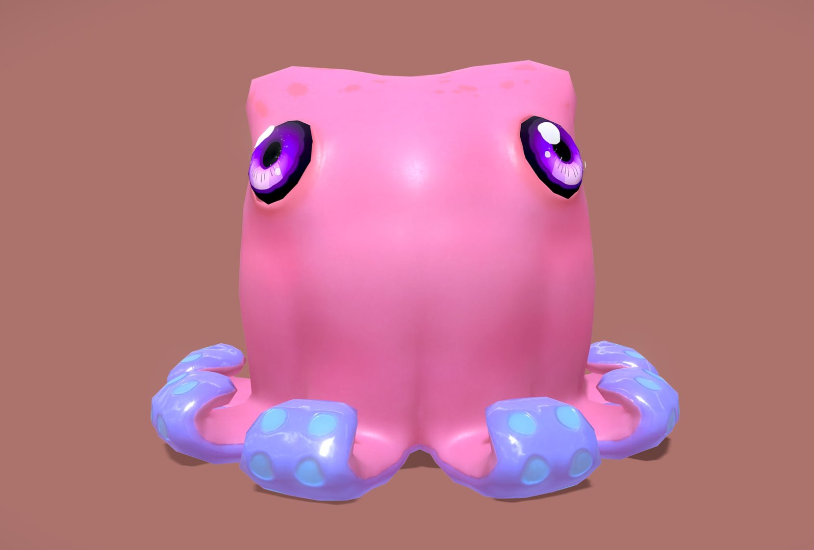 3D Cute Octopuss 3 - Animated model - TurboSquid 2110051