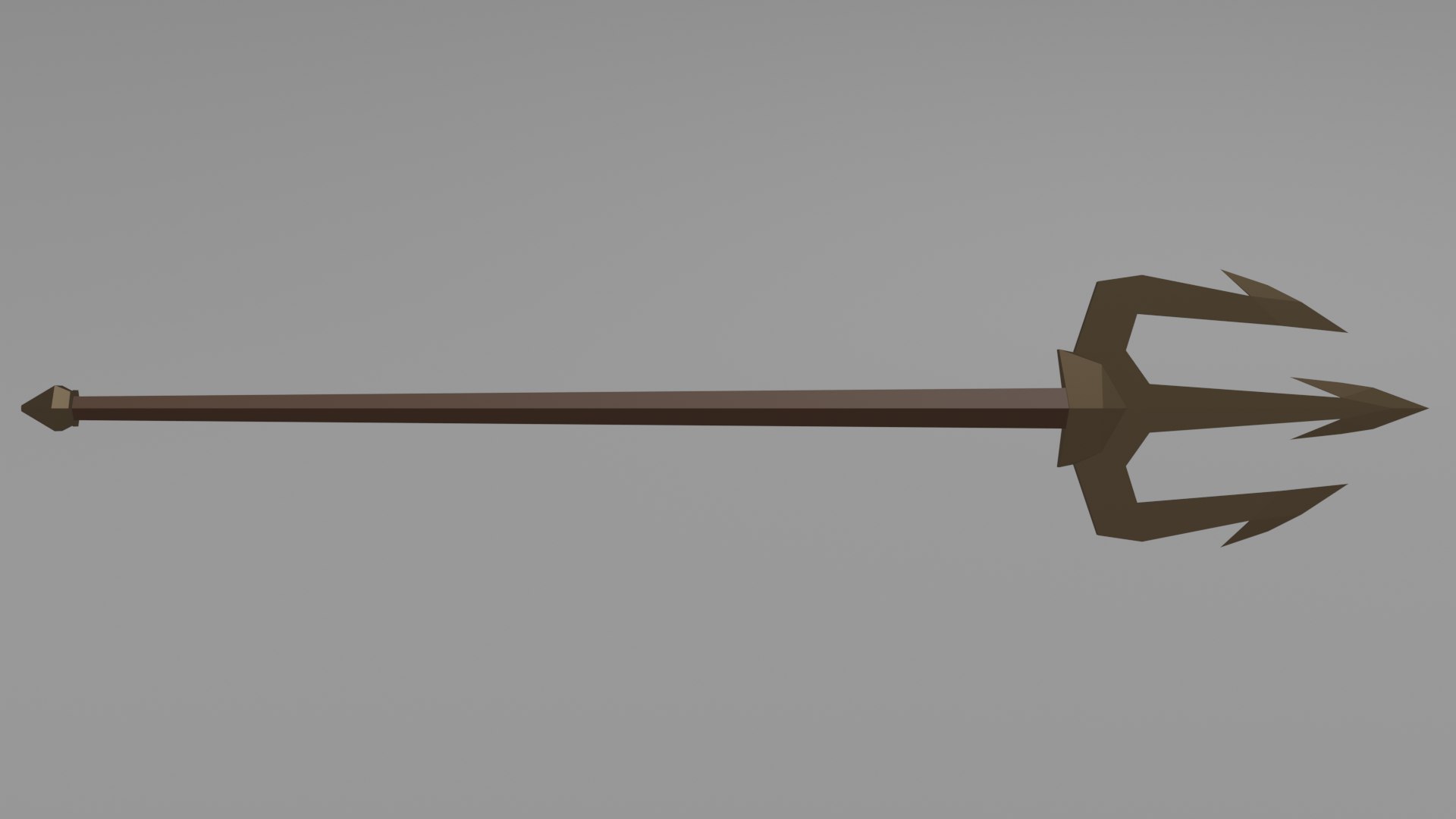 Trident Roman Stylized 3D - TurboSquid 1668357