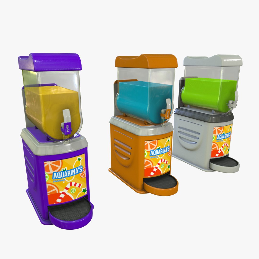 Juice slushie 3D model - TurboSquid 1614970