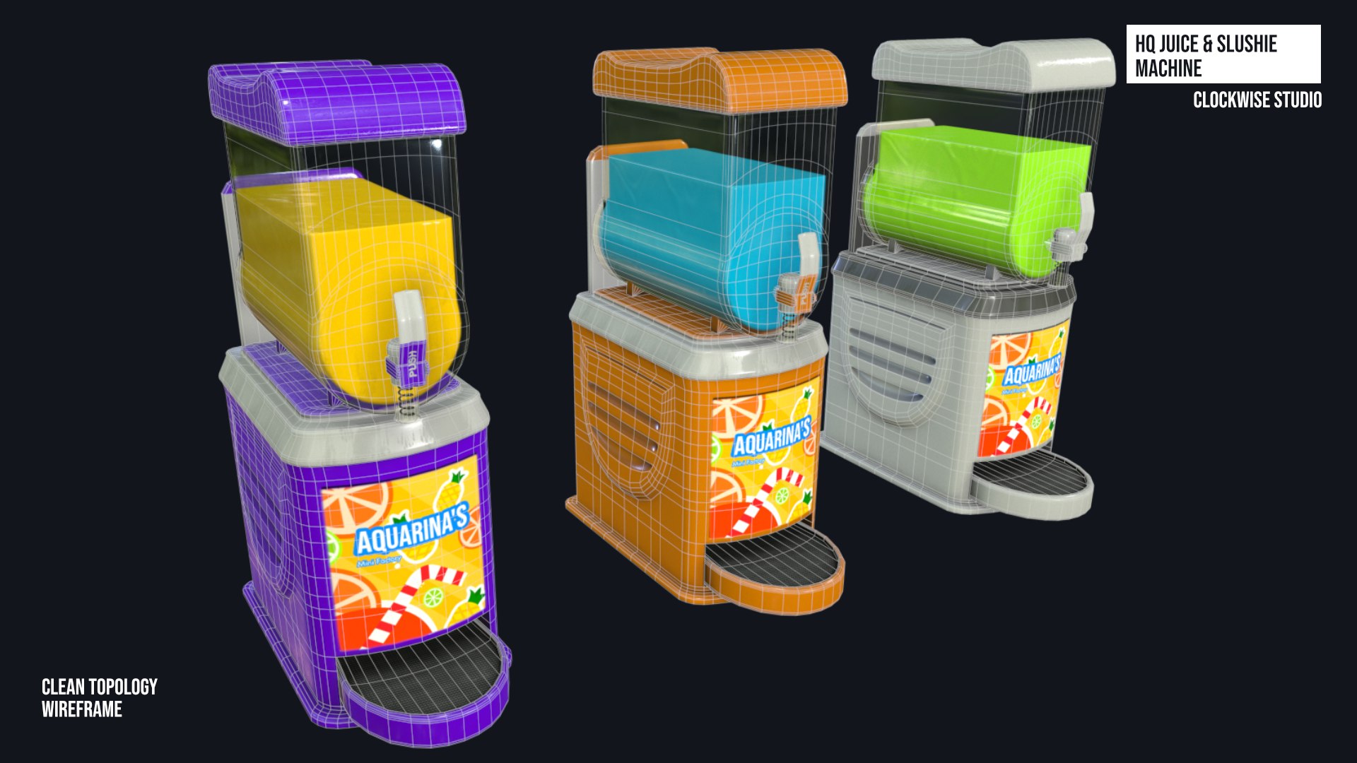 Juice Slushie 3D Model - TurboSquid 1614970