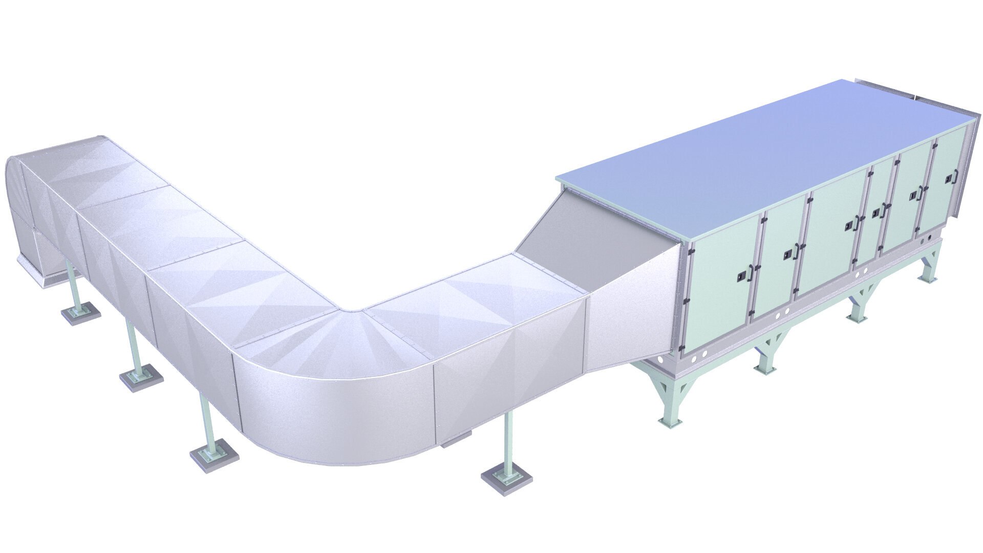 3D Air Handler Unit 6 model - TurboSquid 2097186