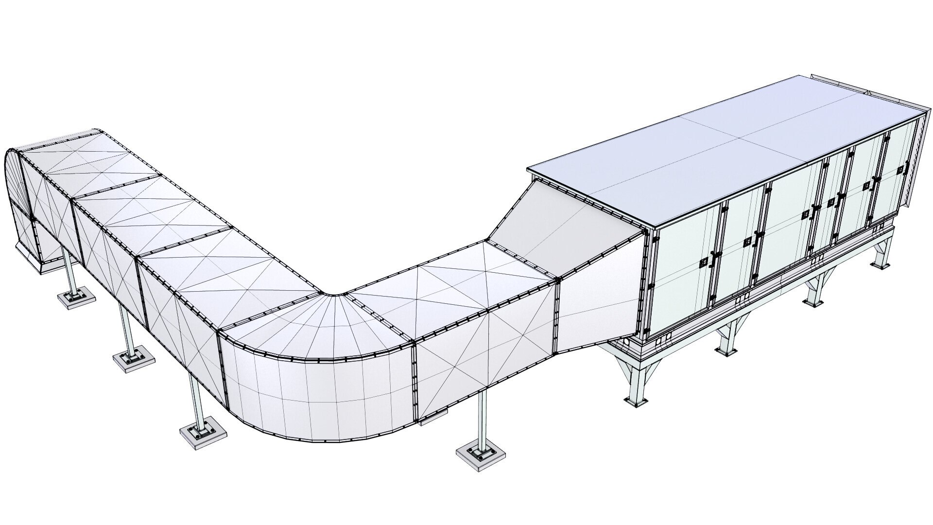 3D Air Handler Unit 6 model - TurboSquid 2097186