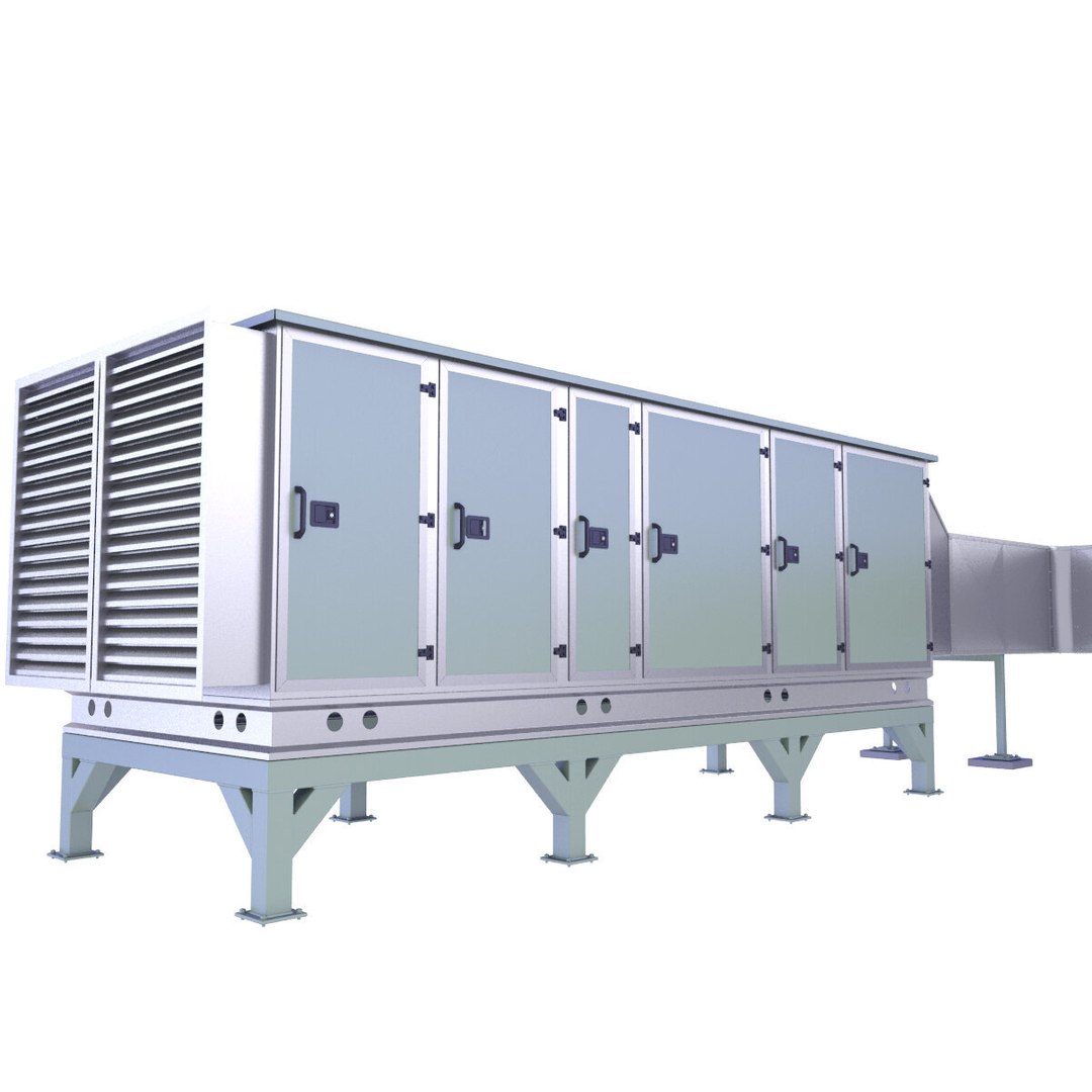 3D Air Handler Unit 6 model - TurboSquid 2097186