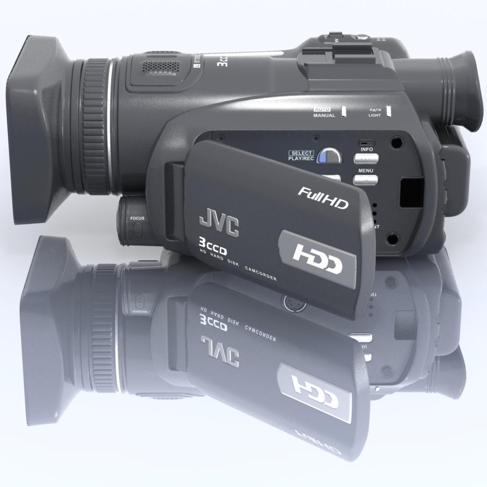 3ds max hd camcorder jvc gz-hd7