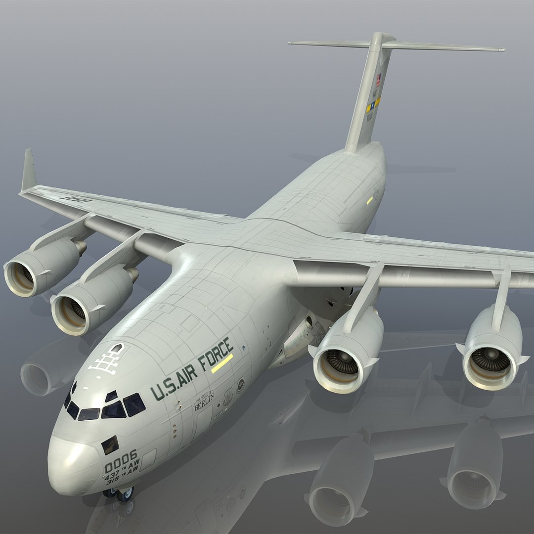 3d C-17 Globemaster Iii